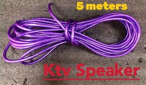 Microphone Wire 5 Meters Wire Only） Lazada Ph