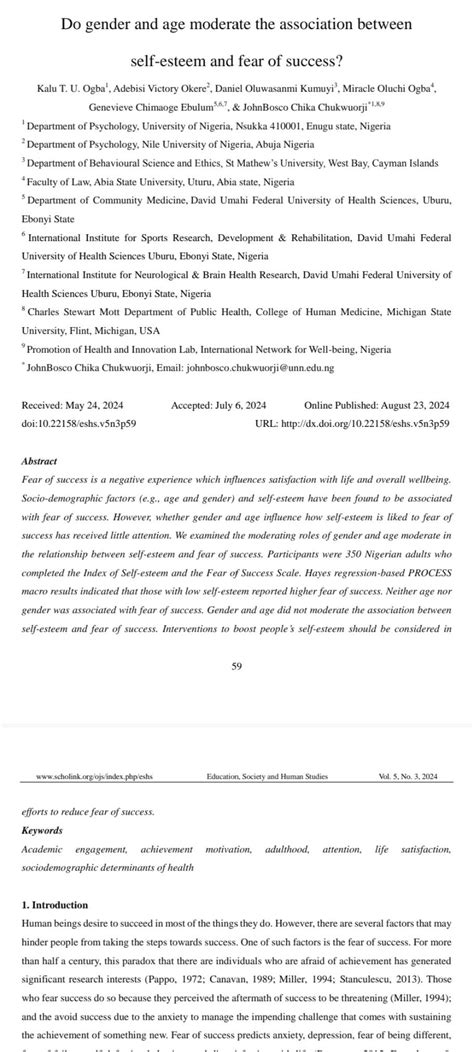 Miracle Ogba On Linkedin Globalleader Internationalscholar Researcher