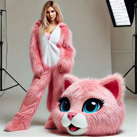Pink Kitty Suit Up By Furrai Pix On Deviantart