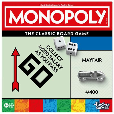 Monopoly Classic Hasbro Game
