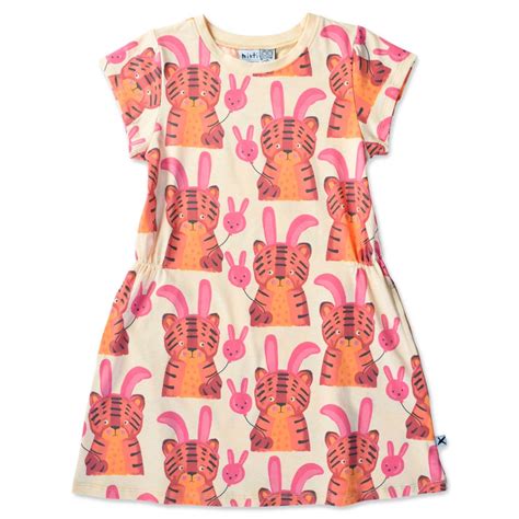 Minti Dressed Up Tiger Dress Lemon Marle Daisy And Hen