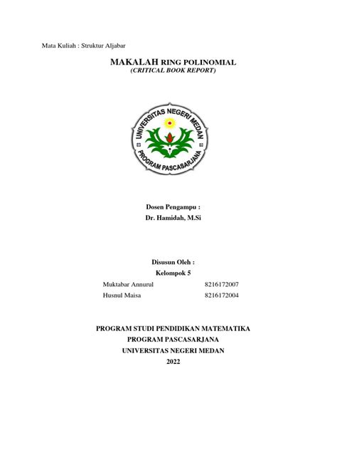 Makalah 5 Ring Polinomial Pdf