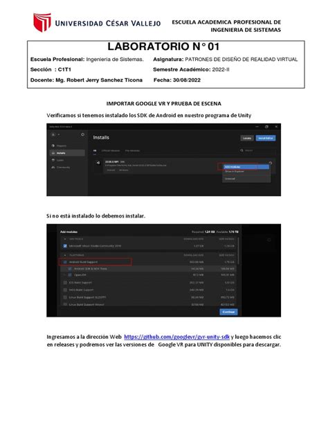 Guía De Laboratorio Nro 1 Pdf Ingeniería De Software Ciencias De La Computación