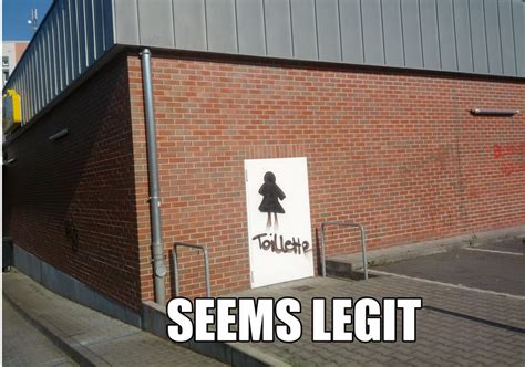 Toilet Seems Legit Seems Legit Sounds Legit Know Your Meme
