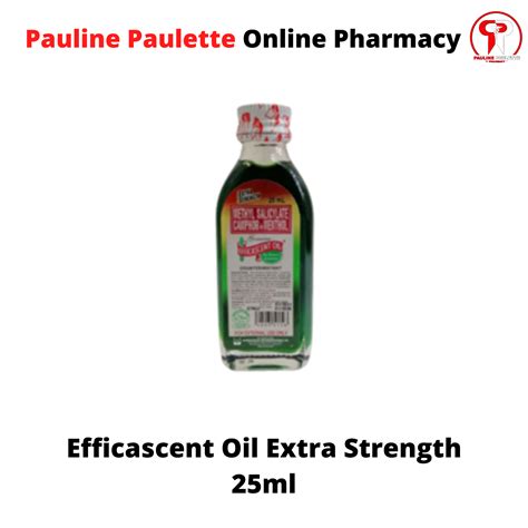 Efficascent Oil Extra Strength 25ml Lazada Ph