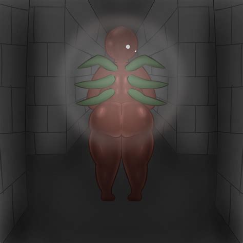 Rule 34 Behind View Bracken Lethal Company Corridor Dark Room Fat Ass Guywithdapen Leaves
