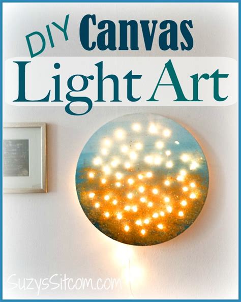 Diy Lighted Canvas Wall Art At Jason Rocha Blog