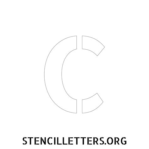 5 Inch Free Printable Individual 211 Sans Serif Lowercase Letter