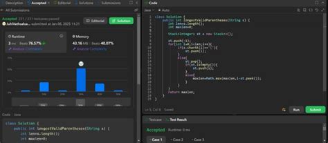 Juhi Vathsalya Kothapalli On Linkedin Leetcode Dsa Codingjourney Problemsolving Java
