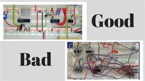 How To Make Breadboard Connections Clean And Correct Youtube