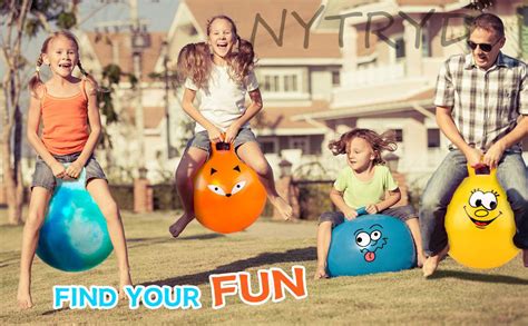 Nytryd Hopper Ball Jumping Hopping Ball Exercise Ball Bouncing Ball