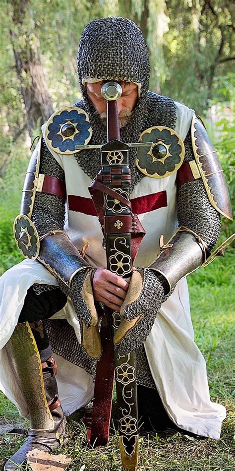 Cavaleiros E Templários Knight Armor Knights Templar Medieval Knight