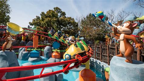 Take A Spin On Chip N Dales Gadget Coaster In Mickeys Toontown