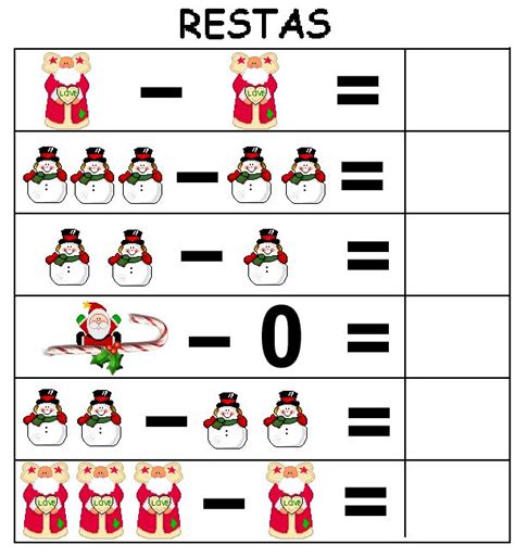 Fichas Infantil Suma Y Resta Imagui