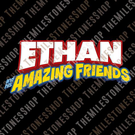 Spidey And His Amazing Friends Customized Name Logo Etsy