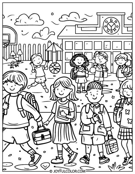 Back To School Coloring Pages Free To Print And Download