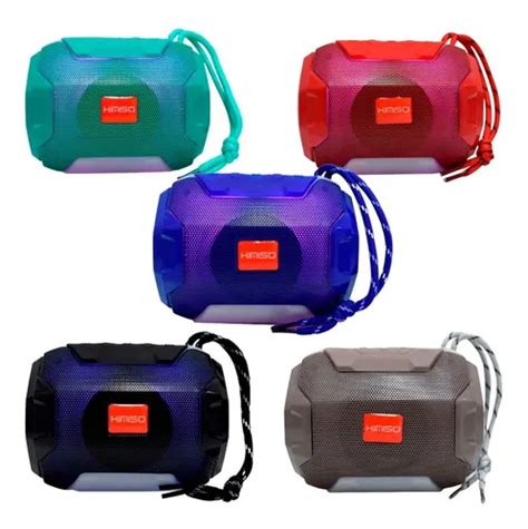 Kit 5 Alto Falante Bluetooth De 3 Polegadas Rádio Usb Portátil A005