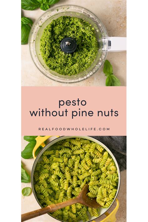 Pesto Without Pine Nuts 5 Minutes Real Food Whole Life