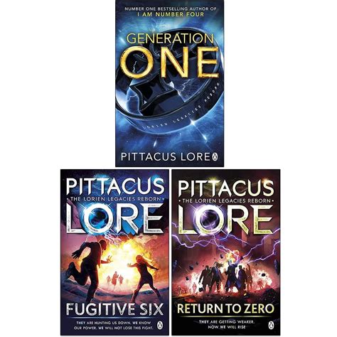 Lorien Legacies Reborn Series 3 Books Collection Set By Pittacus Lore