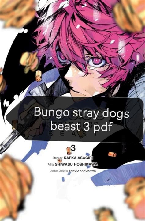 Bungo Stray Dogs Beast 3 Pdf In 2025 Dog Books Stray Dog Bungo