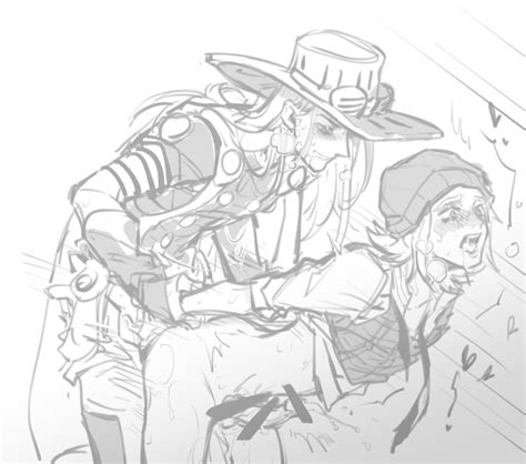 Rule 34 2boys Clothed Sex Cowboy Hat Duo Gay Gyro Zeppeli Johnny