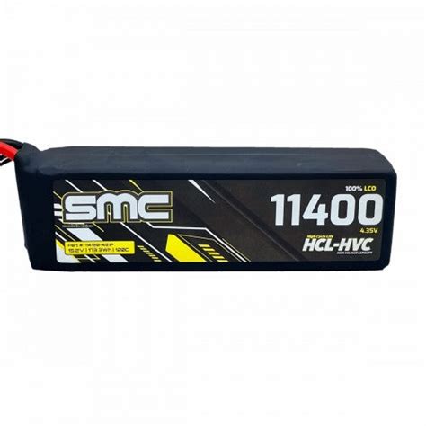Smc Hcl Hvc 152v 11400mah 120c G10 Protection Plates Lipo Battery