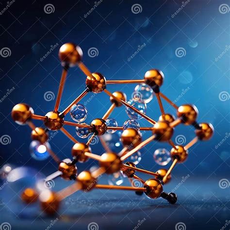 Model Of Molecular Structure Chemistry Representation Of Molecule