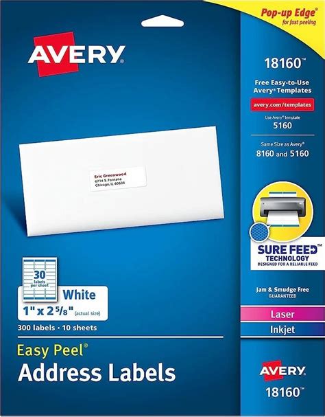 Avery Address Inkjet Label At ₹ 150900pack Inkjet Label In Navi