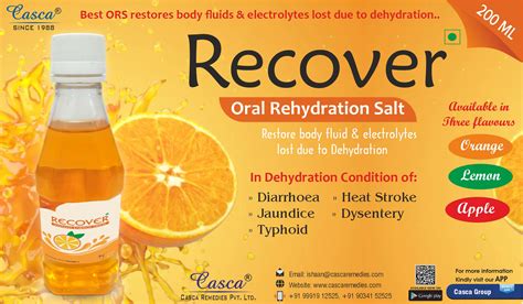 Ors Oral Rehydration Solution Suppliers Manufacturers In India