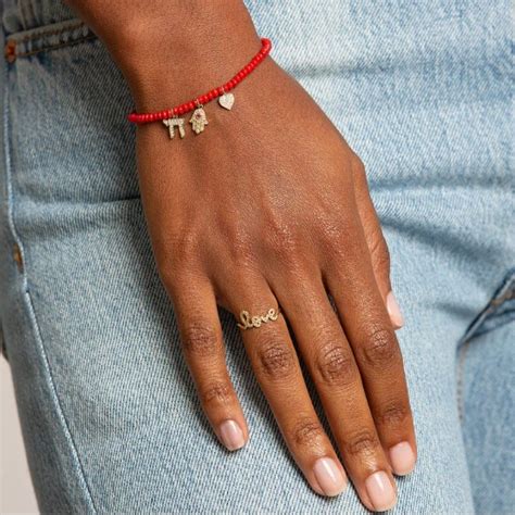 Sydney Evan Small Love Script Ring Baileys Fine Jewelry