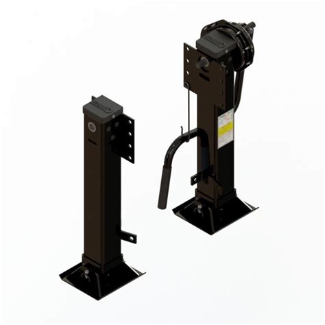 Patas De Apoyo Para Semirremolques Sprolongador Ral 2115 Robustec