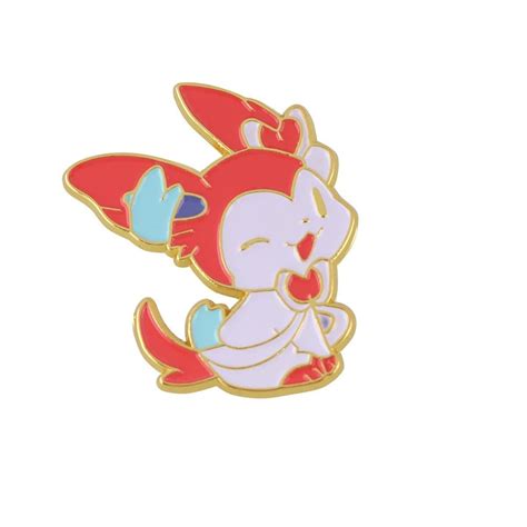 Pokemon ‘sylveon Cute Chibi Enamel Pin Distinct Pins