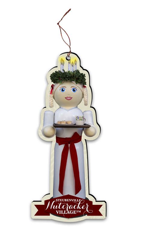 St Lucy Nutcracker Replica Ornament Nelson Enterprises