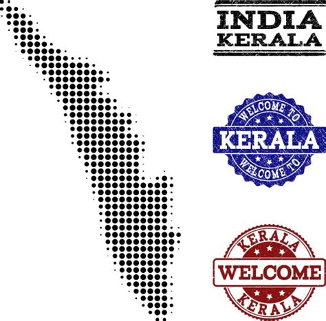Political Map Of Kerala Vector Images Over 100