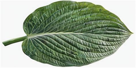 Leafy Green Plant With A Stem Stock Image Image Of Healthy White