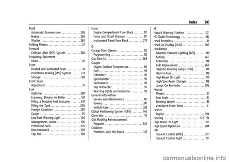 Odometer Buick Envision 2023 Owners Manual 356 Pages