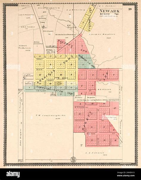 Standard Atlas Of Kendall County Illinois Including A Plat Book Of