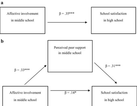 Total Direct And Indirect Effects Of Affective Involvement In Middle