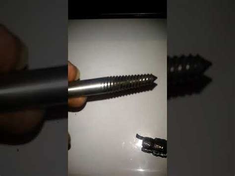 how to remove broken spark plug - YouTube