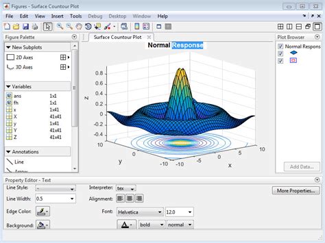 Interactive Data Visualization Project Using Matlab Plots