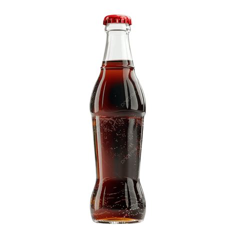 No Label Cola Beverage Packaging Soda Bottle With Blank Design Isolated