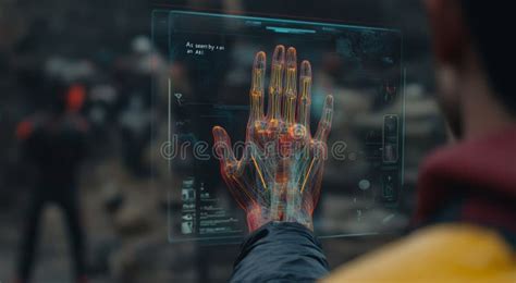 A Digital Interface For 3d X Ray Scans Of The Human Body Is Being Used