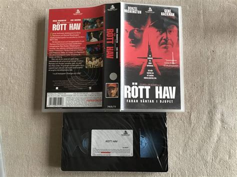 RÖtt Hav Vhs Denzel Washingtongene Hackmaninp Köp På Tradera