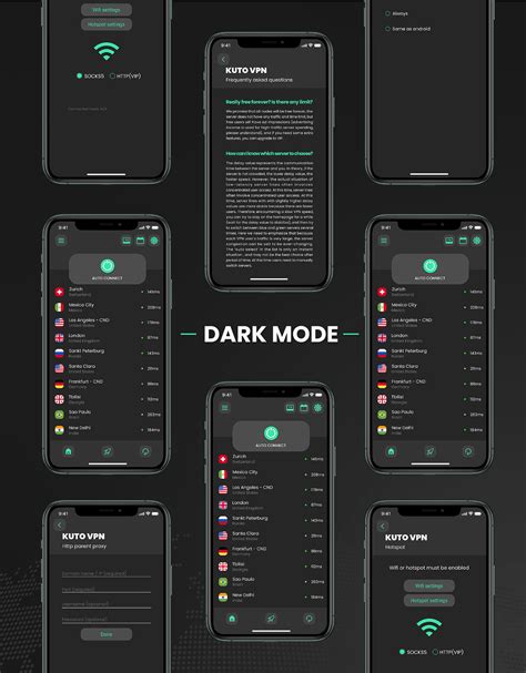 KUTO VPN Mobile App Redesign UI Design On Behance KUTO VPN Mobile App Redesign UI Design On Behance