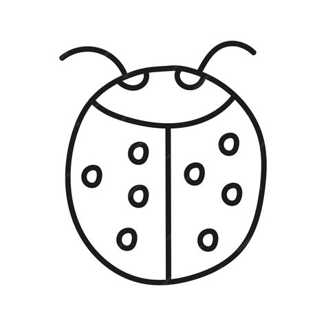 Premium Vector Ladybug Doodle Vector Illustration Isolated On Background