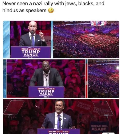 Msnbc Is Actively Claiming Donald Trumps Madison Square Garden Rally