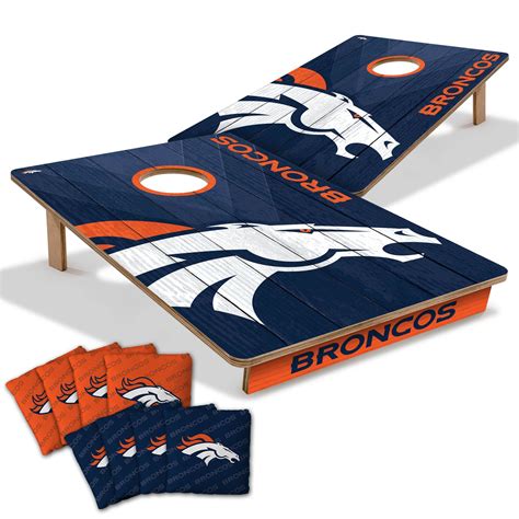 Denver Broncos 2x3 Tailgate Cornhole Boards