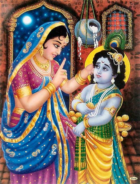 Mother Yasoda Binds Krishna
