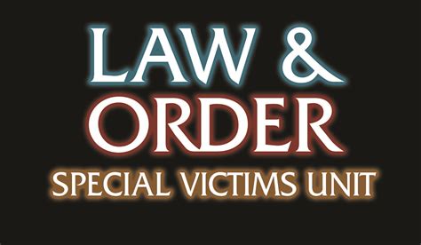 Law And Order Svu Logo Cool Product Opinions Discounts And