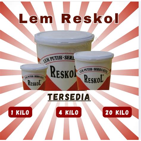 Jual Lem Reskol 20 Kilo Shopee Indonesia
